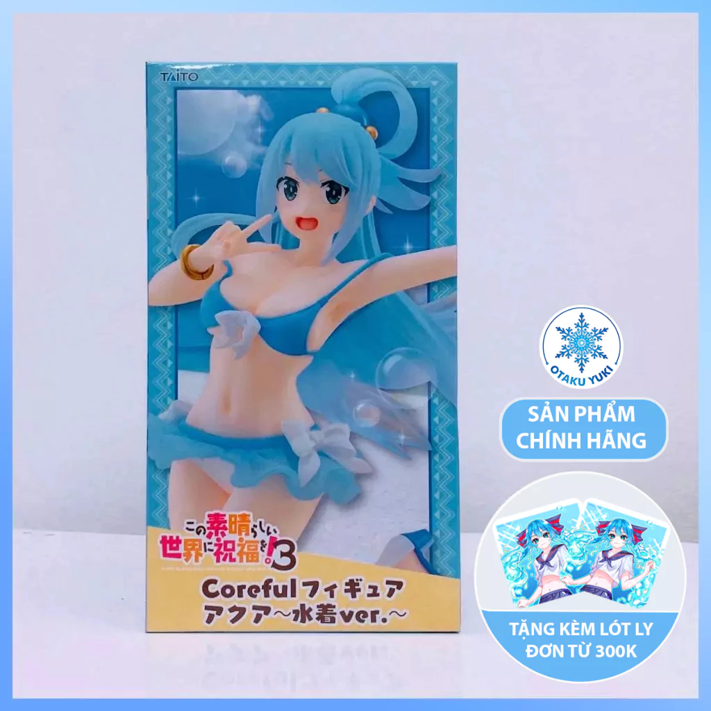 Mô Hình Aqua Swimwear Ver. - KonoSuba - Coreful Figure Chính Hãng (TAITO) | Shopee Việt Nam