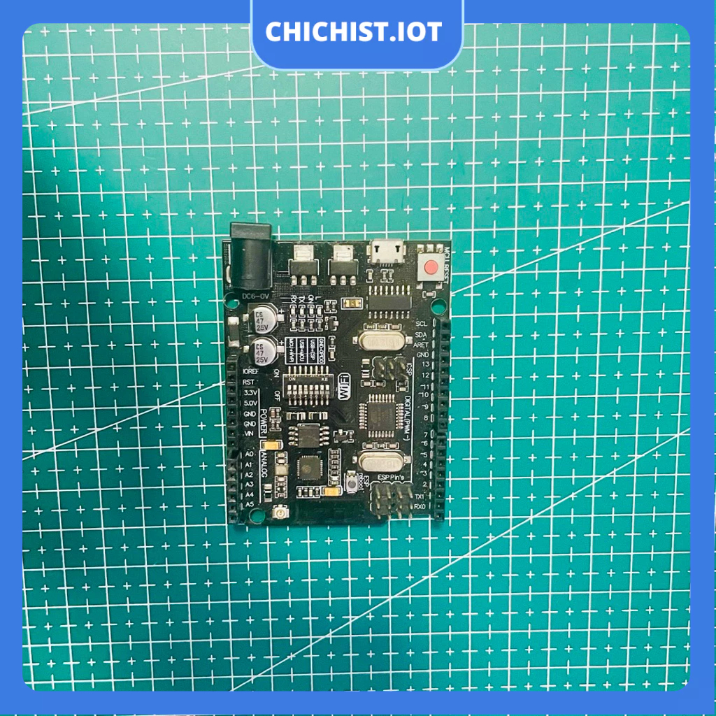 Kit lập trình IoT Arduino Uno + Wifi R3 Atmega328P + Esp8266 32Mb[ Hàng cũ] | Shopee Việt Nam