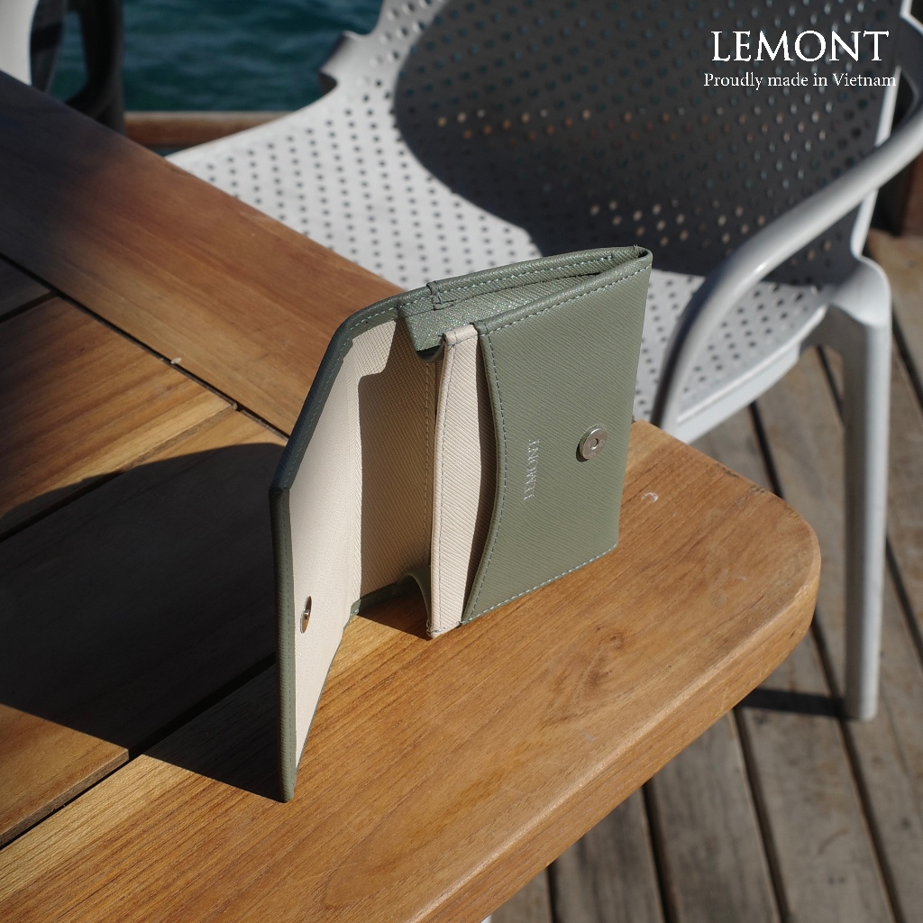 Ví Tiny Wallet màu Xanh Matcha nhỏ gọn - Lemont. | Shopee Việt Nam