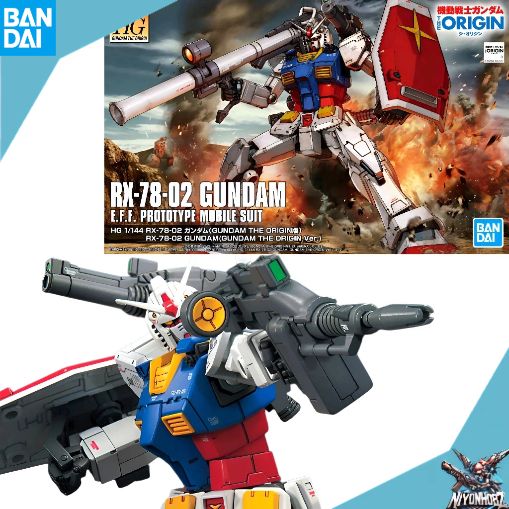 [Bandai] Mô Hình Lắp Ráp HG GTO RX-78-02 GUNDAM THE ORIGIN Ver 1/144 ...