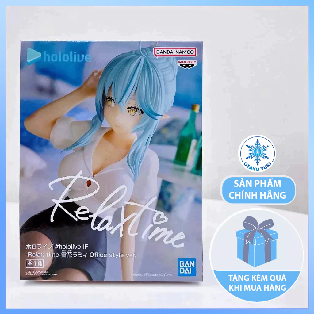 Mô Hình Yukihana Lamy - Office Style Ver. - Relax Time Hololive Figure (Banpresto) | Shopee Việt Nam