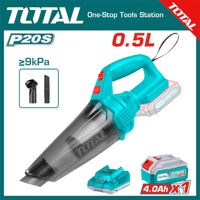 MÁY HÚT BỤI DÙNG PIN TOTAL 20V TVLI2001/TVLI201261 | Shopee Việt Nam