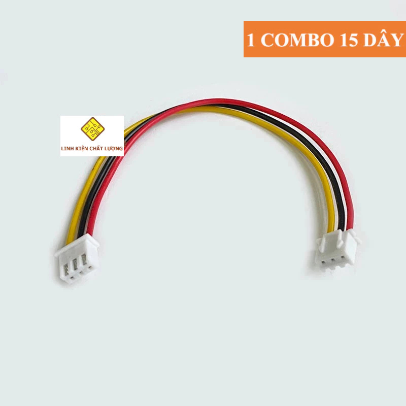 Dây bus 3P XH2.54 dây 22AWG 2 đầu cắm dài 15cm (15 dây) | Shopee Việt Nam