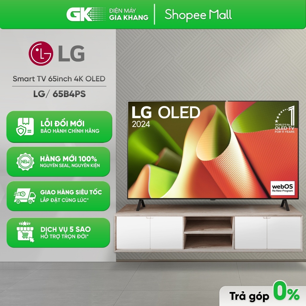 48B4PSA / 55B4PSA / 65B4PSA - Smart Tivi LG OLED B4 4K (2024) [Freeship ...
