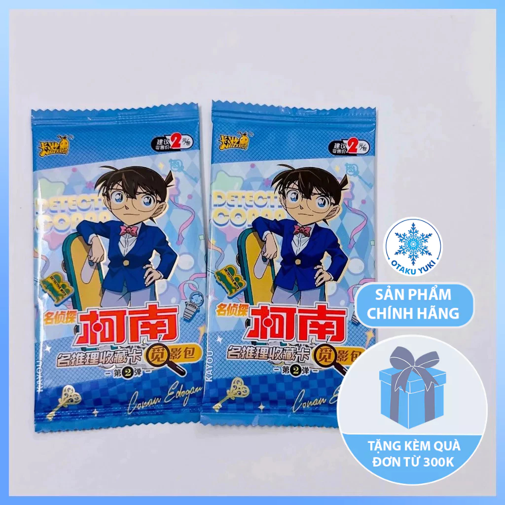 Gói Thẻ Pack Card Detective Conan Shadow Pack Vol.2 | Shopee Việt Nam