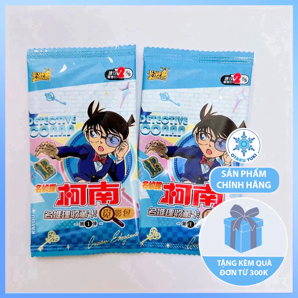 Gói Thẻ Pack Card Detective Conan Lễ Hội Mùa Hè Vol 1 (KAYOU) | Shopee ...