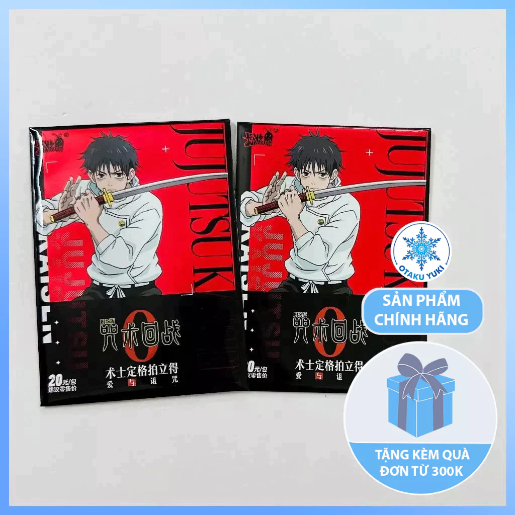 Gói Thẻ Pack Card Pola Photo Card Jujutsu Kaisen (KAYOU) | Shopee Việt Nam