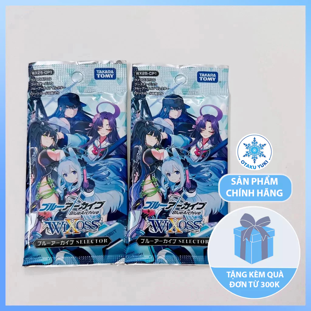 Gói Thẻ Pack Card Blue Archive - SELECTOR WX25-CP01 (WIXOSS) | Shopee Việt Nam
