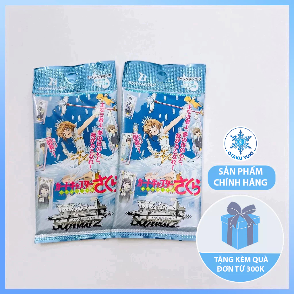 Gói Thẻ Nhân Phẩm Pack Card Cardcaptor Sakura: Clear Card (Weiss ...