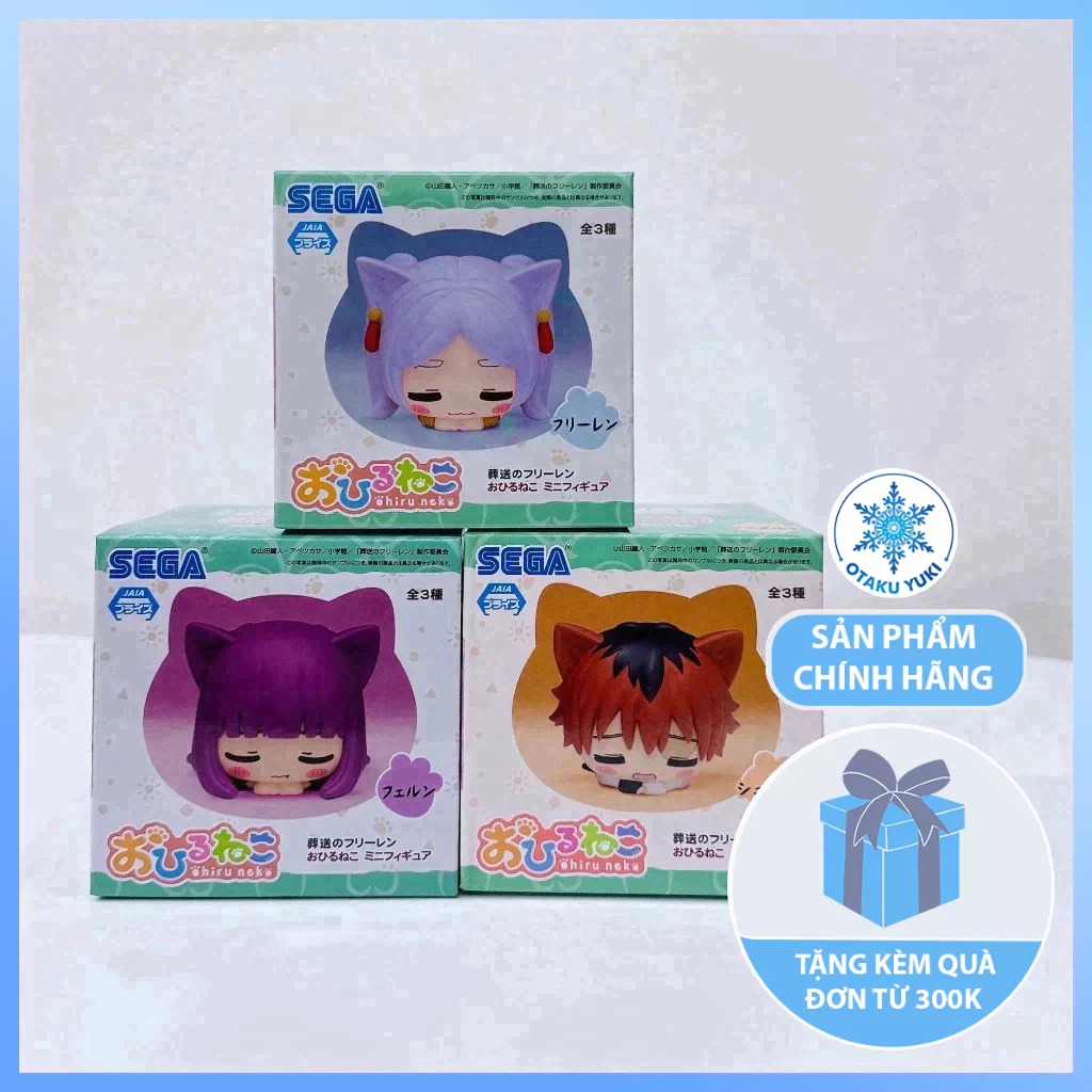 Mô Hình Frieren, Fern, Stark - Sousou no Frieren Ohiruneko Mini Figure ...