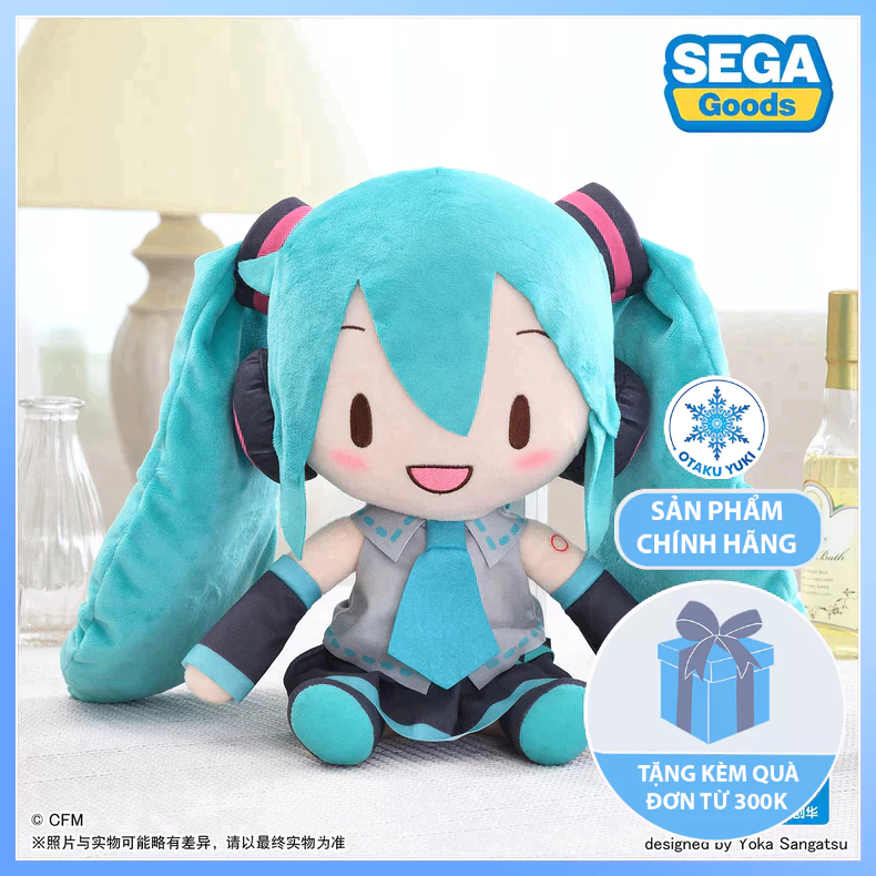 Nhồi bông Fufu Hatsune Miku 2024 Ver Vocaloid (SEGA) | Shopee Việt Nam