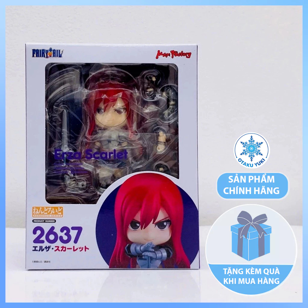 Mô Hình Nendoroid Erza Scarlet - Nendoroid 2637 Fairy Tail | Shopee ...