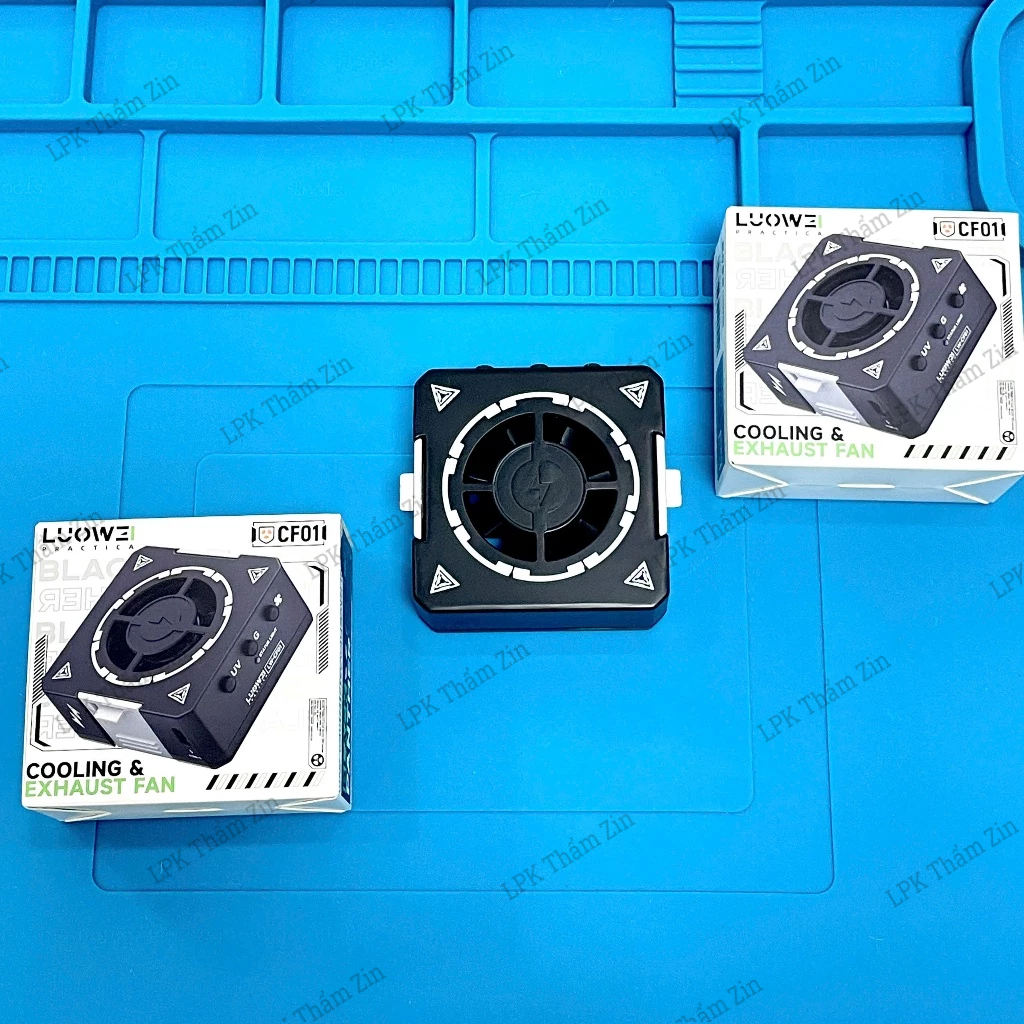 Đèn UV Tích Hợp Quạt Làm Mát, Hút Khói, Soi Bụi 3in1 Luowei LW-CF01 (Có Pin) | Shopee Việt Nam