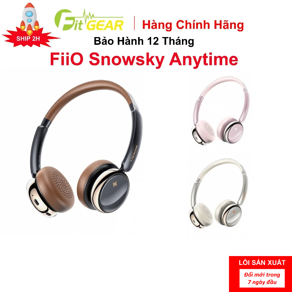 Tai Nghe Bluetooth On Ear FiiO Snowsky Anytime Chính Hãng - Bảo Hành 12 Tháng | Shopee Việt Nam