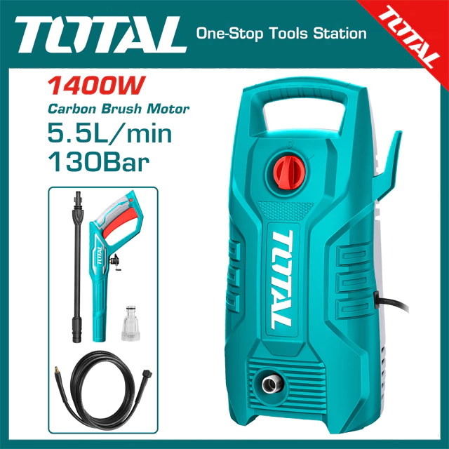 Máy xịt rửa xe áp lực cao TOTAL - 1400w TGT11316 ( Động Cơ Chổi Than ) | Shopee Việt Nam