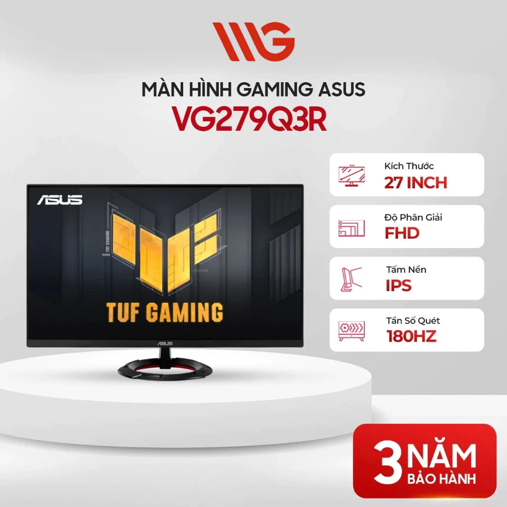 Màn Hình Gaming ASUS TUF VG249Q3R VG279Q3R 27 inch FHD 180Hz 1ms IPS FreeSync - Bảo Hành Chính ...
