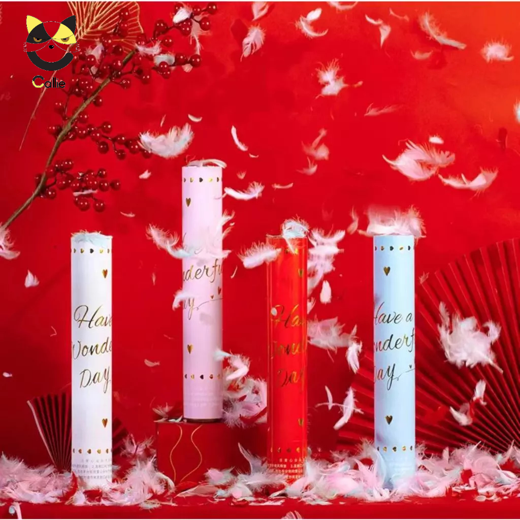 Pháo lông vũ - Pháo sao - Pháo kim tuyến - Pháo giấy - pháo cánh bướm ...