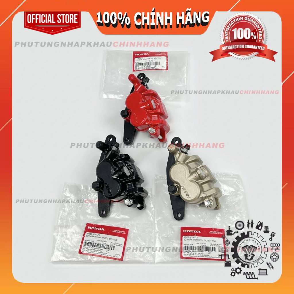 Heo dầu thắng trước Sh Mode 125 2018-2025, Cụm ngàm phanh trước Sh Mode ...