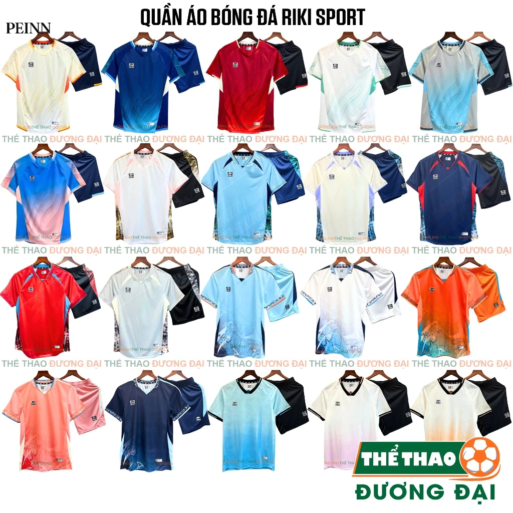 [Peinn] Quần Áo Bóng Đá Riki Sport Bộ Thể Thao Thiết Kế Thun Mè Thoáng ...