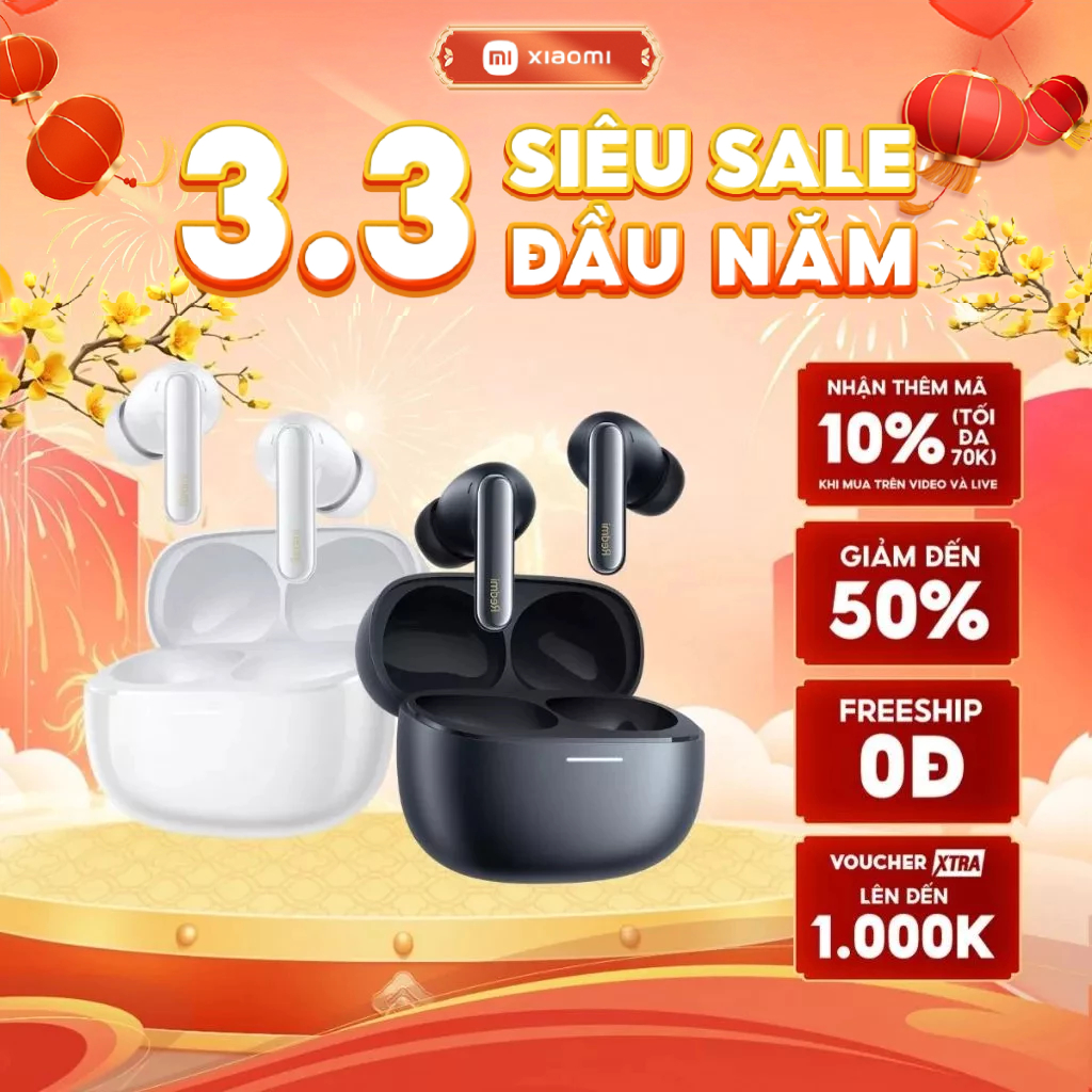 Tai Nghe Bluetooth Xiaomi Redmi Buds 6 Pro | Chất Âm HIFI Cao Cấp | Khử ...