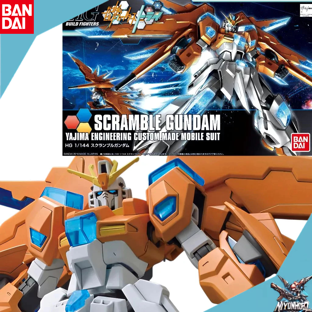 [Bandai] Mô Hình Lắp Ráp HG BF SCRAMBLE GUNDAM Plastic Model Kit Gunpla ...
