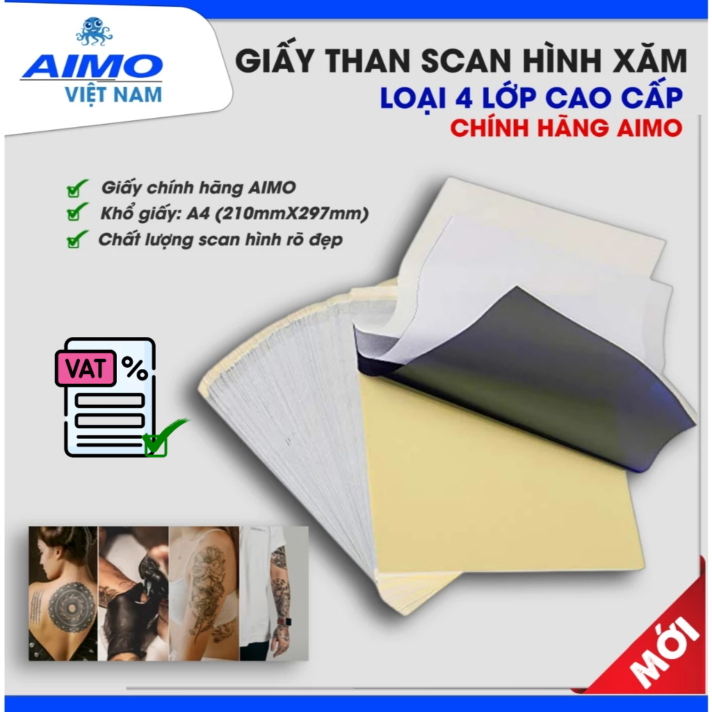 Giấy Than Scan Hình Xăm (tattoo) - LOẠI VIP SCAN ẢNH TẢ THỰC - Dùng Cho ...