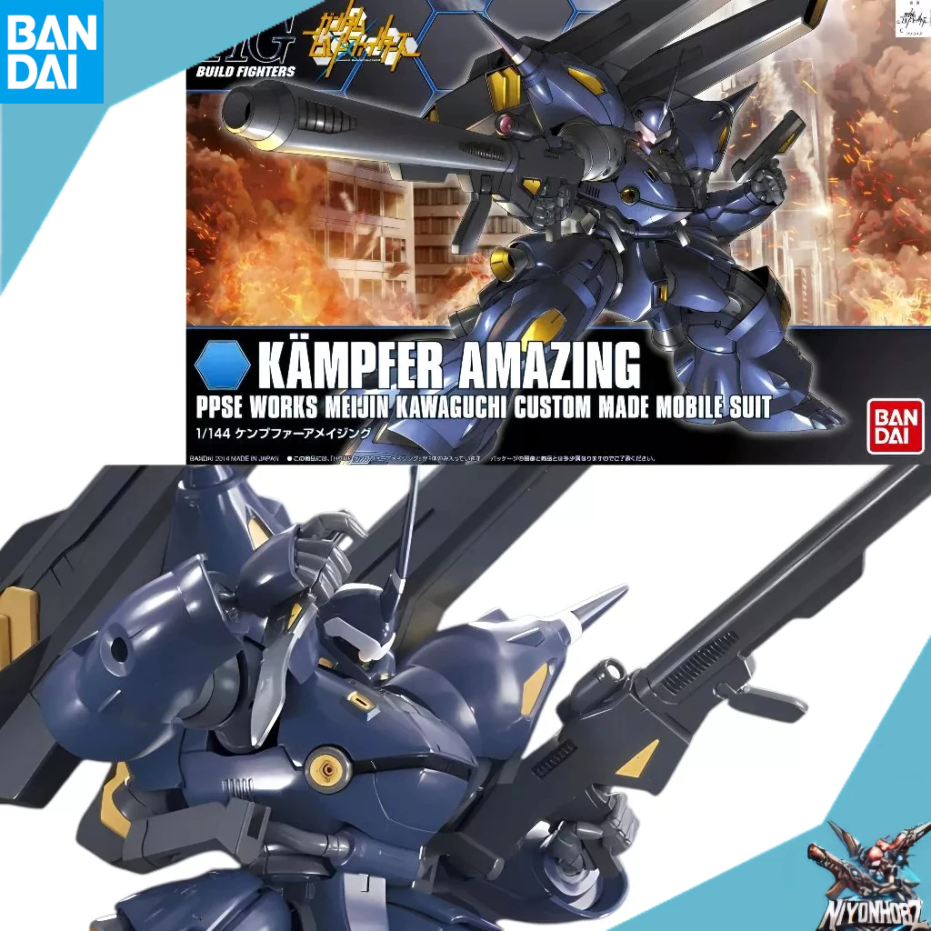[Bandai] Mô Hình Lắp Ráp HG BF KAMPFER AMAZING 1/144 Plastic Model Kit ...
