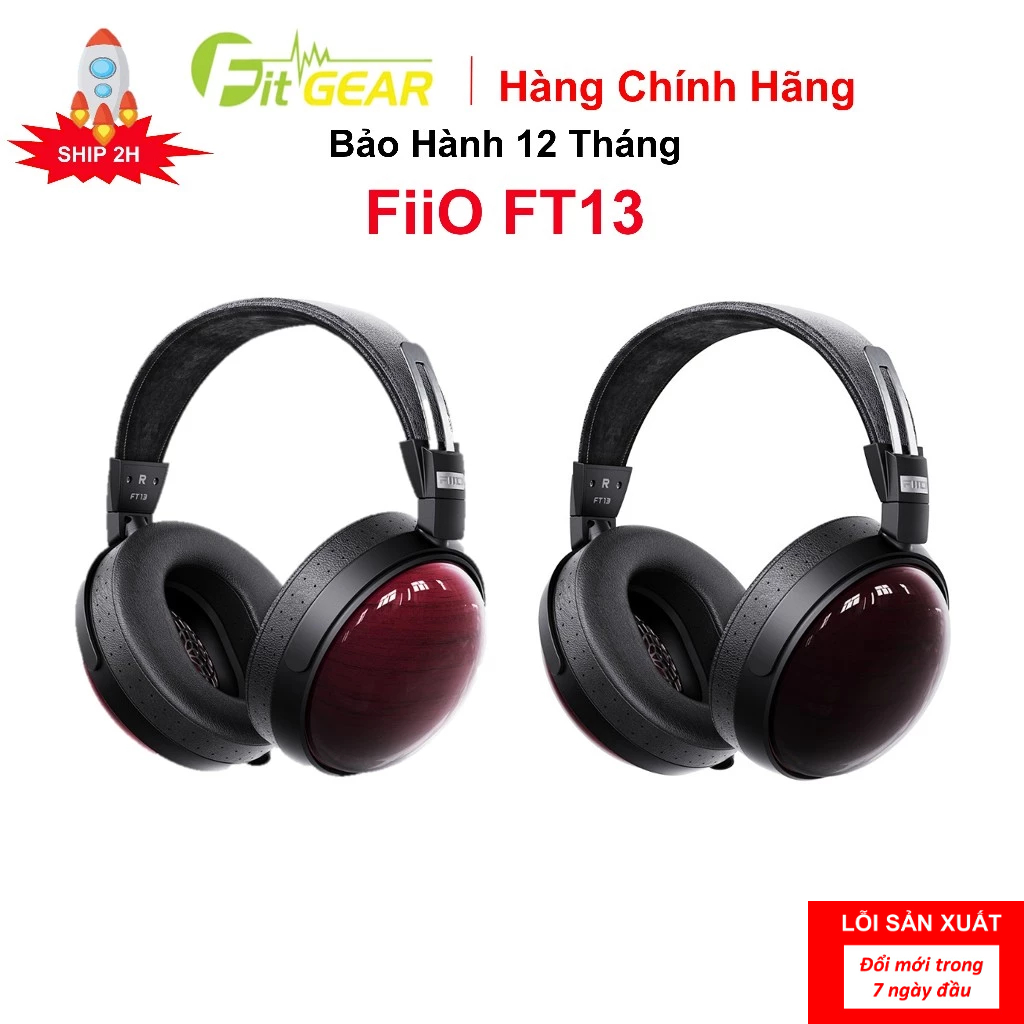 Tai Nghe Chụp Tai FiiO FT13 Chính Hãng - Bảo Hành 12 Tháng | Shopee ...
