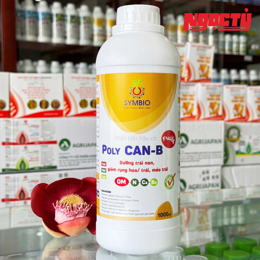 CANXI BO - Can B Fruit (Mẫu Mới Nhất) của SYMBIO chai 1000ml | Shopee ...