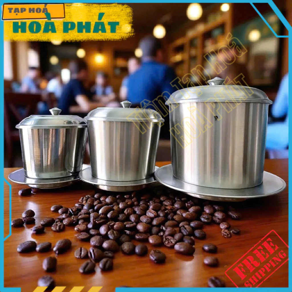 Phin Cà Phê Cồ Cỡ Đại Inox Không Gỉ TIHAFAC Kích Cỡ Lớn Tiện Dụng Cho ...