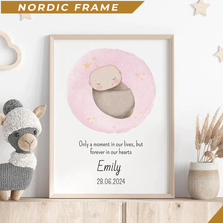 Tranh treo tường, Personalized Stillbirth Poster - Miscarriage Gift ...