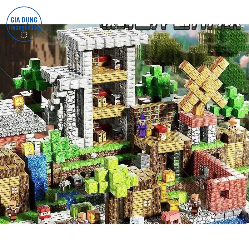 Bộ Xếp Hình Minecraft Nam Châm – Đồ Chơi Phát Triển Kỹ Năng Cho Bé ...