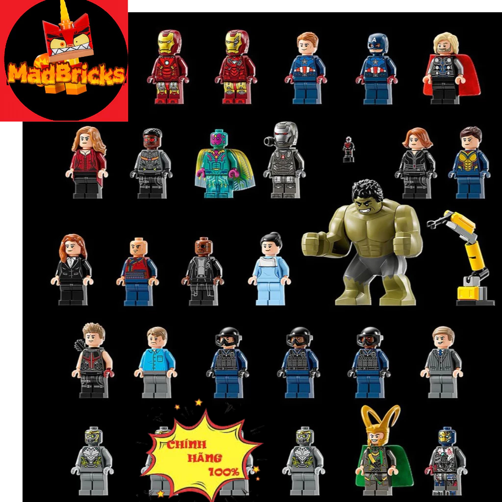 (MINI MARVEL) TÁCH LẺ MINI SET THÁP AVENGER 76269 | Shopee Việt Nam