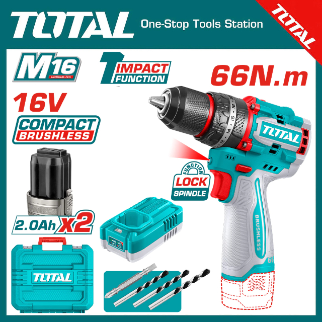 MÁY KHOAN BÚA DÙNG PIN TOTAL 12V TIDLI12328 - TIDLI12202 | Shopee Việt Nam