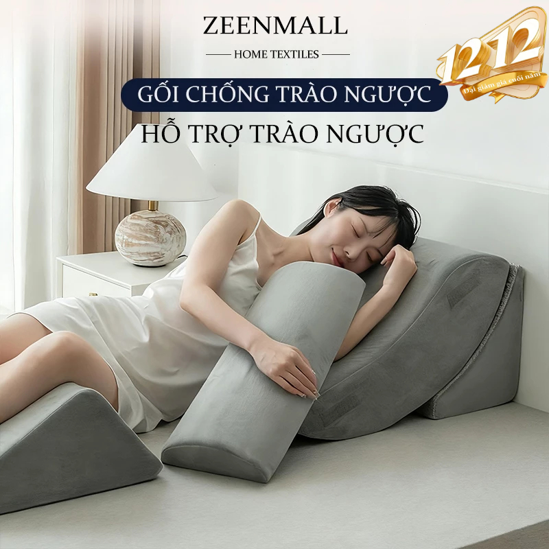 ZEEN Gối chống trào ngược (dạ dày) cho người lớn | Shopee Việt Nam