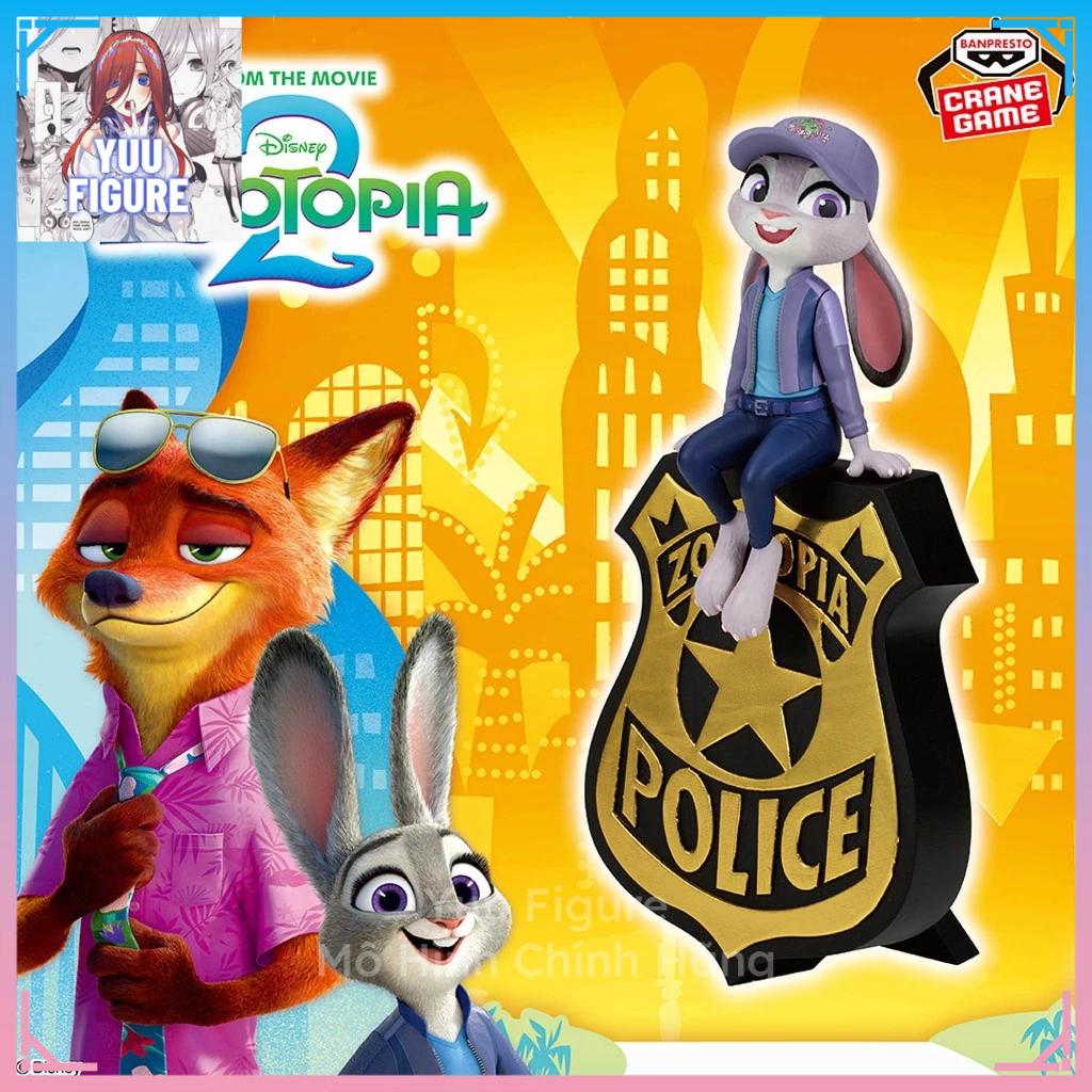 (Đang về) Mô Hình Judy Hopps - Monitor Top Figure, Zootopia 2 - Chính ...