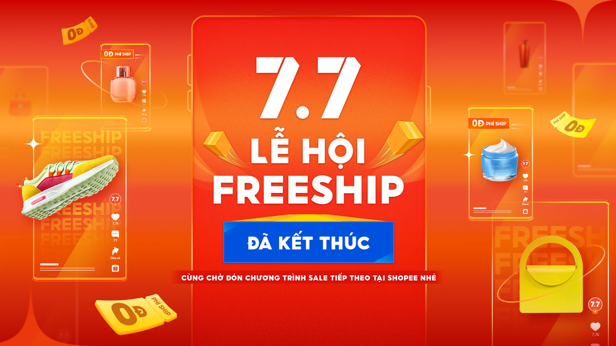 Shopee Cảm Ơn | 7.7 Lễ Hội Freeship | Shopee Việt Nam