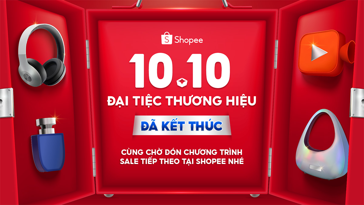 Shopee Cảm Ơn | 10.10 Đại Tiệc Thương Hiệu | Shopee Việt Nam
