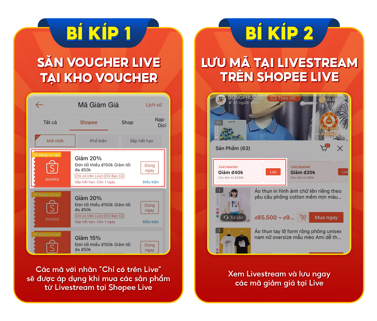 Shopee Live Freeship | Ưu Đãi Voucher Độc Quyền | Shopee Việt Nam