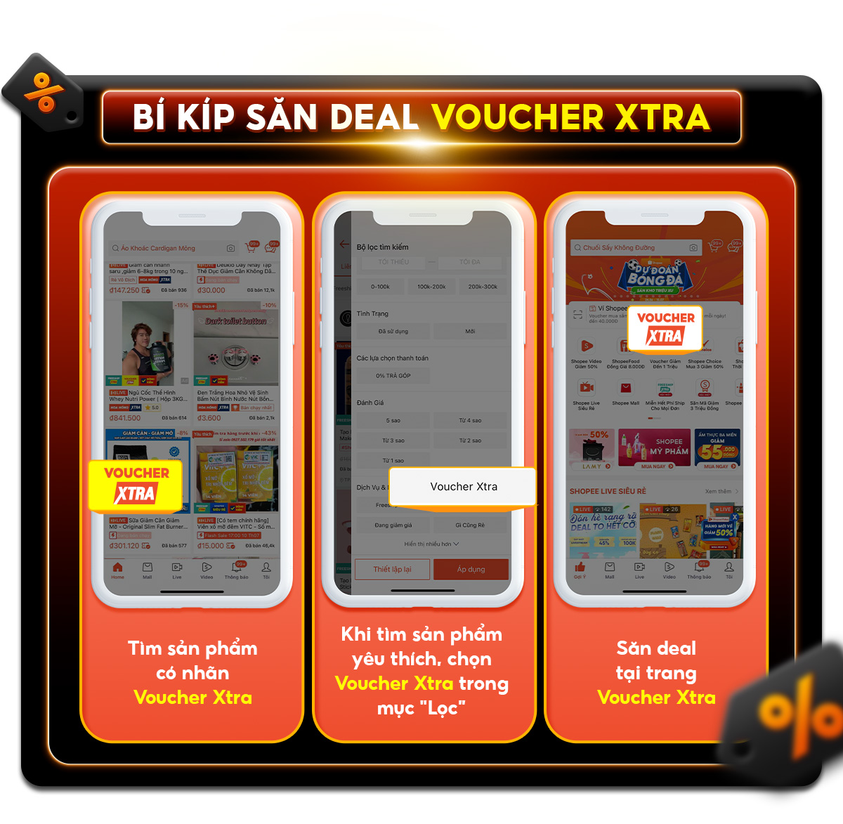 Voucher Xtra | Voucher Toàn Sàn Lên Đến 1 Triệu Đồng | Shopee Việt Nam