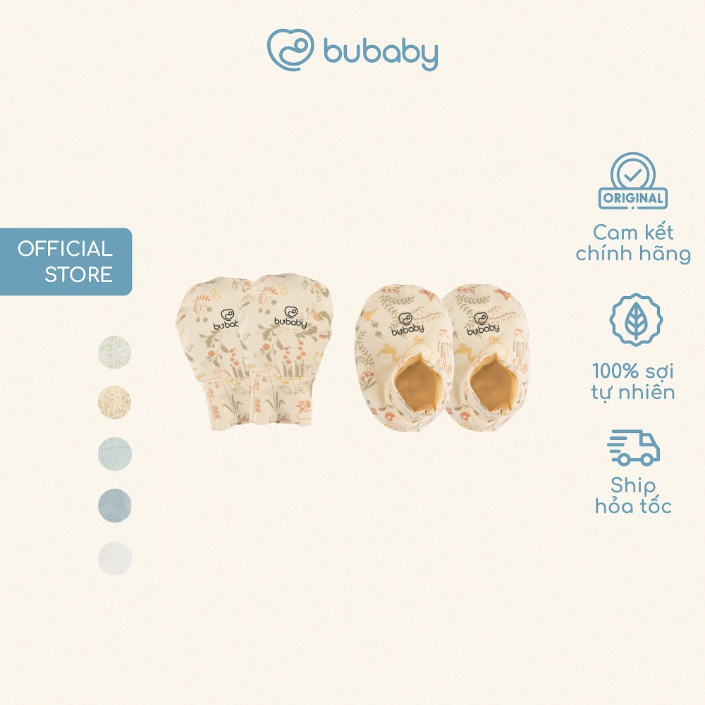 Bộ bao chân, bao tay Bambus BU Baby ABB400006 | Shopee Việt Nam