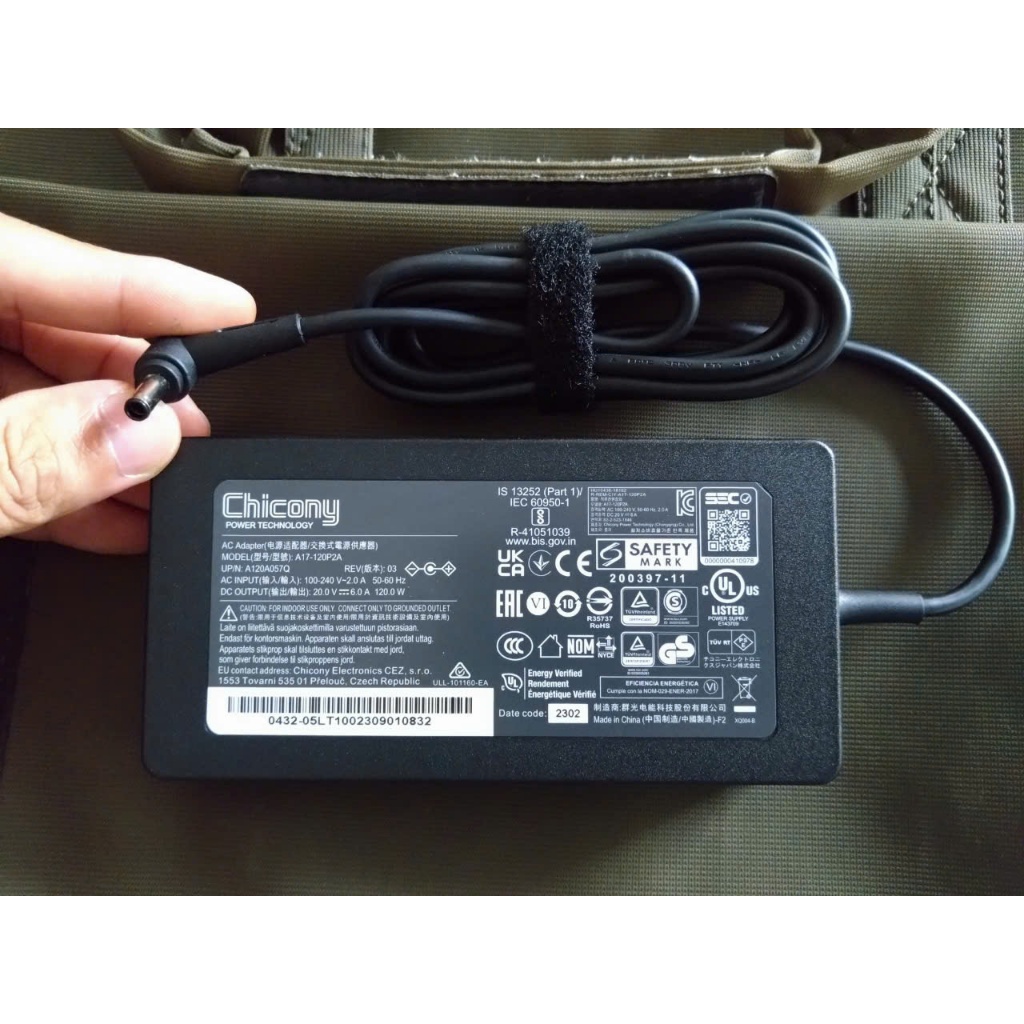 Sạc dành cho (Adapter for) Laptop MSI GF63 Thin 11UC 11UC-261 11UD-260 ...