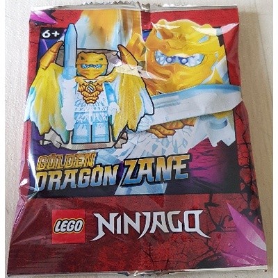 892293 Iego Ninjago Crystalized Golden Dragon Zane foil pack - Nhân vật ...