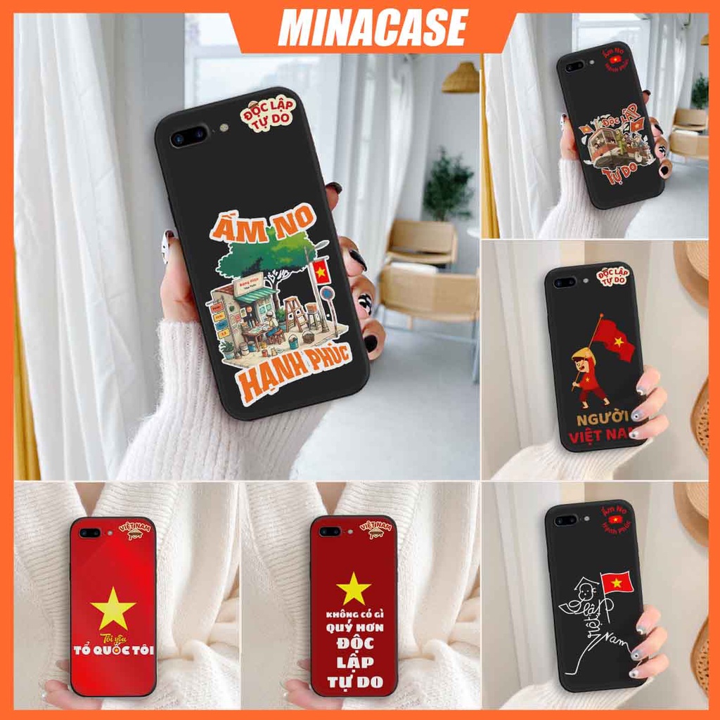 Ốp lưng iPhone 6 6s 7 7p 8 8p Plus cờ đỏ sao vàng, độc lập tự do Việt Nam | Shopee Việt Nam