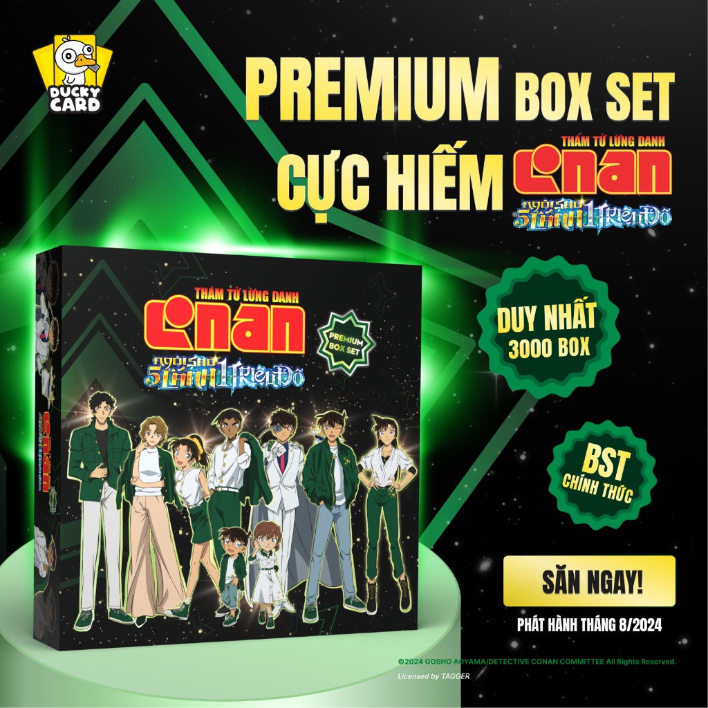 [Full Box] Conan Premium Box Set | Phiên bản đặc biệt Thám tử lừng danh ...