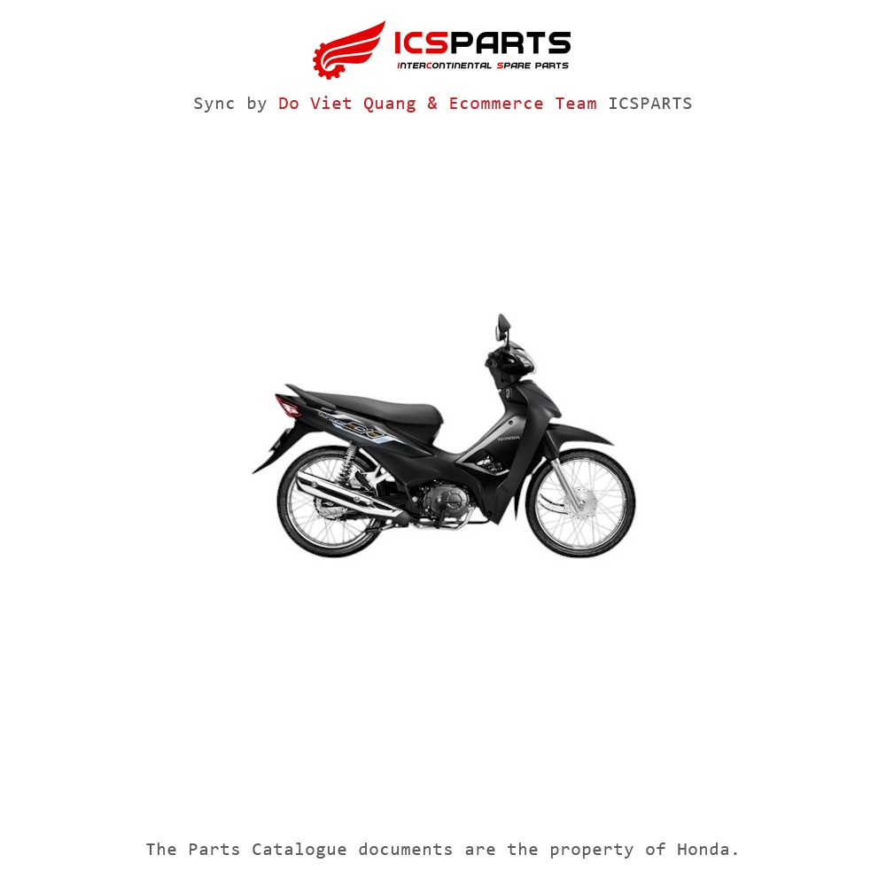 Bộ Nhựa - Dàn Vỏ - Áo HONDA Xe Wave Alpha 110Cc Năm 2023 - Phiên Bản Đặc Biệt Màu Đen Mờ Nha76-A ...