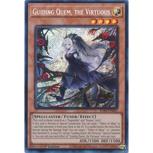 [ Bài Yugioh Chính Hãng ] Guiding Quem, the Virtuous - RA04-EN043 - 1st ...