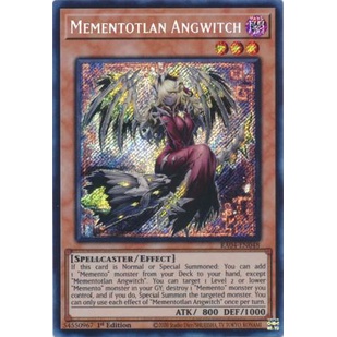 [ Bài Yugioh Chính Hãng ] Mementotlan Angwitch - RA04-EN048 - 1st ...