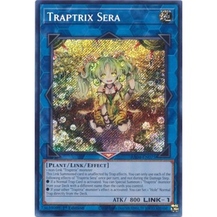 [ Bài Yugioh Chính Hãng ] Traptrix Sera - RA04-EN075 - 1st Edition | Shopee Việt Nam
