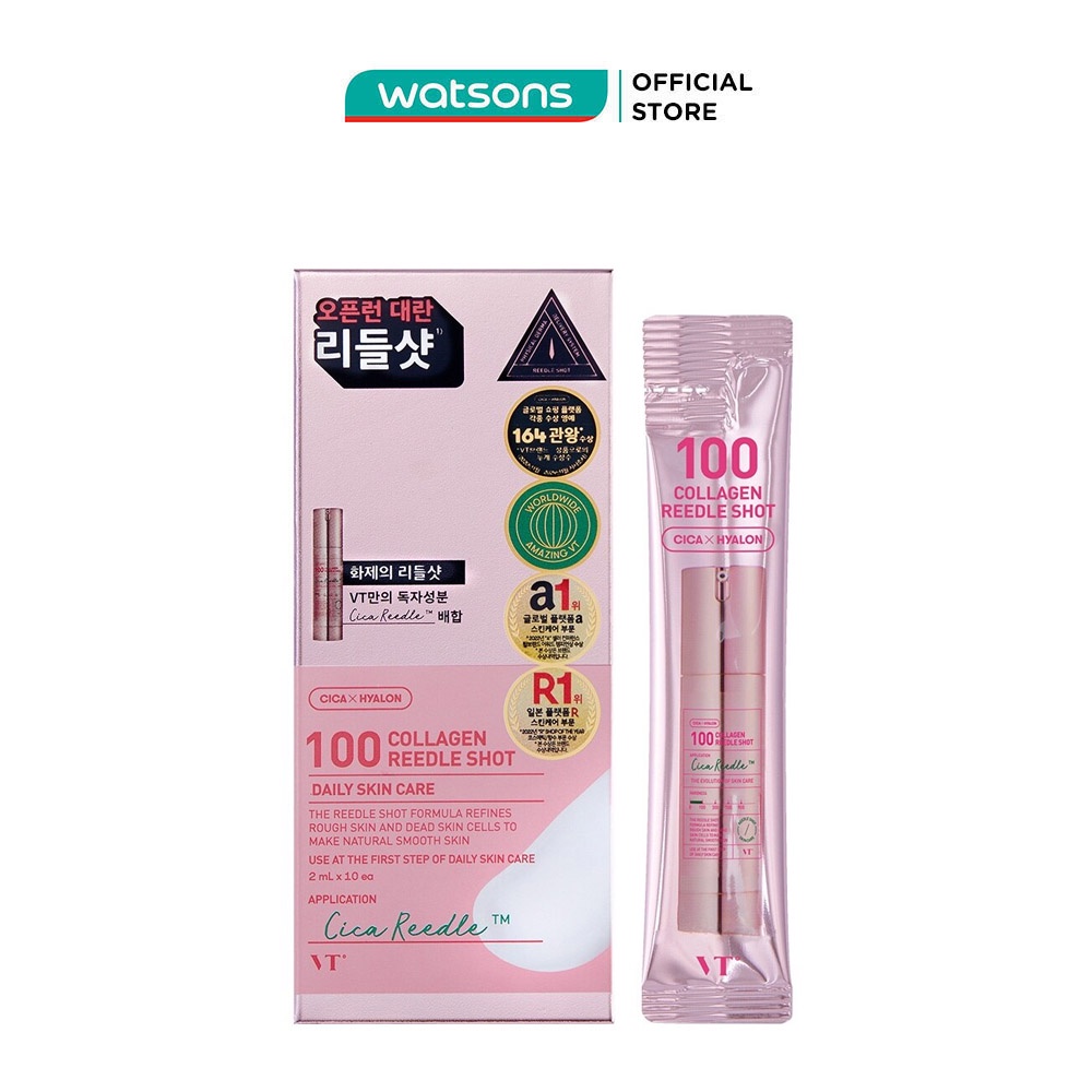 Tinh Chất VT 100 Collagen Reedle Shot 2ml x 10pcs | Shopee Việt Nam